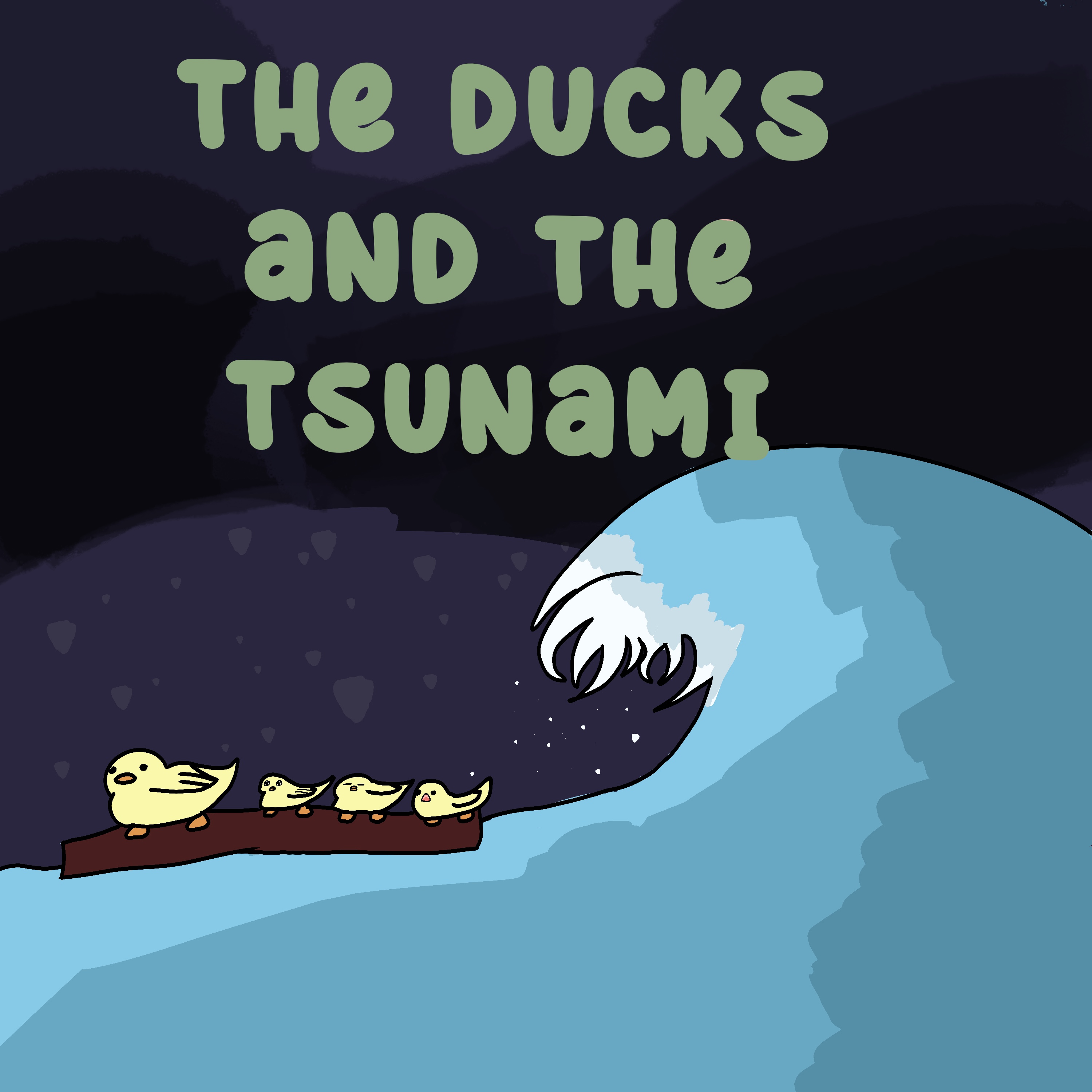 The ducks and the tsunami | WEBTOON