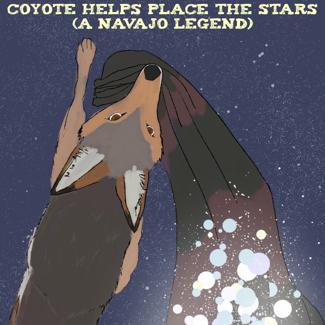 Coyote Helps Place The Stars (A Navajo Legend) | WEBTOON