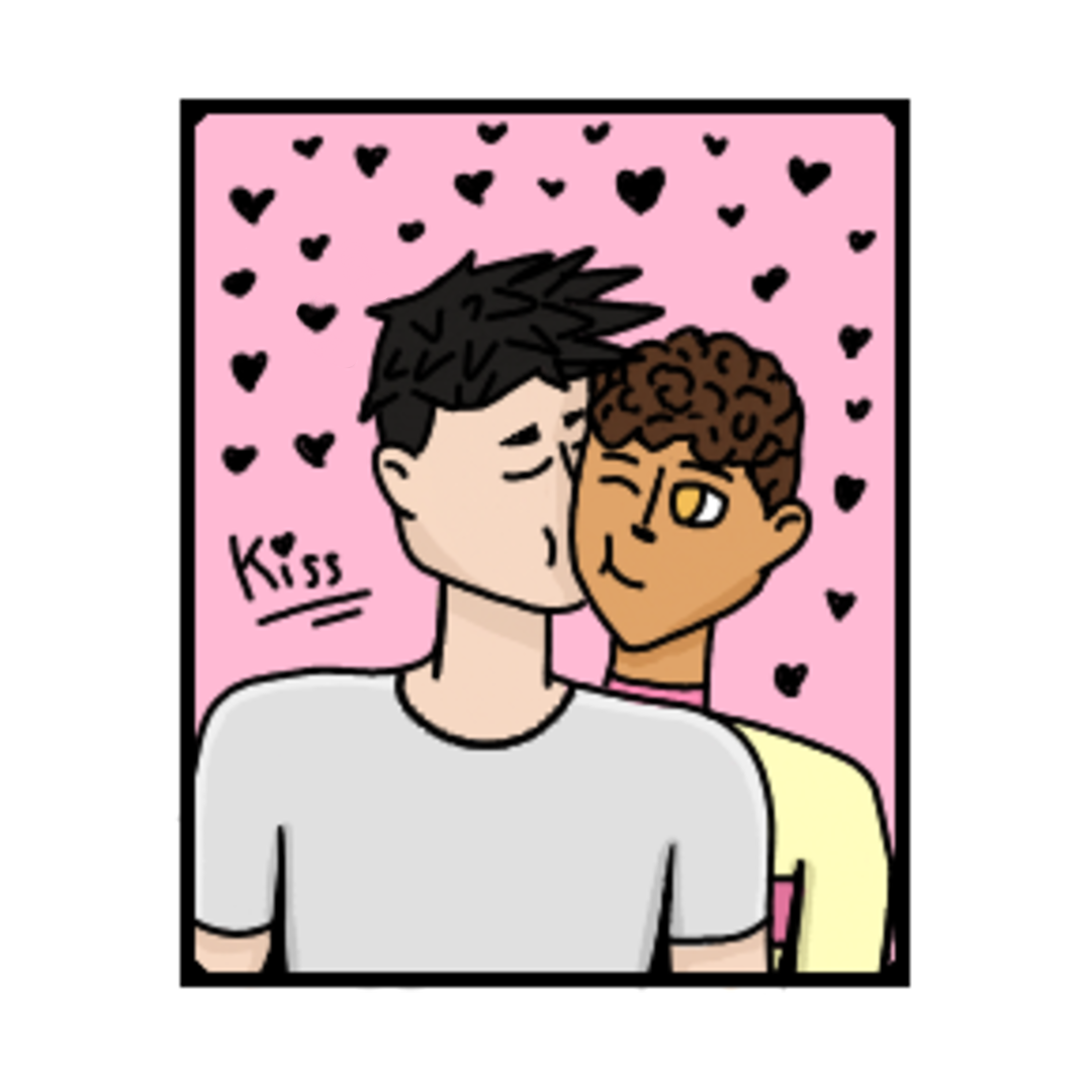 Green Haven: Hunter & Theo's Park Encounter. | WEBTOON