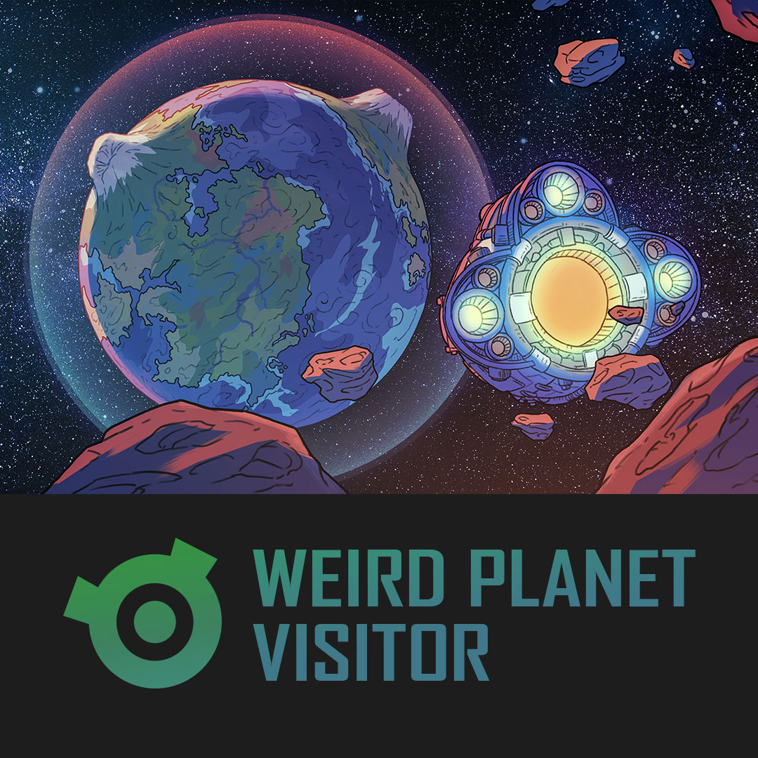 WEIRD PLANET VISITOR | WEBTOON