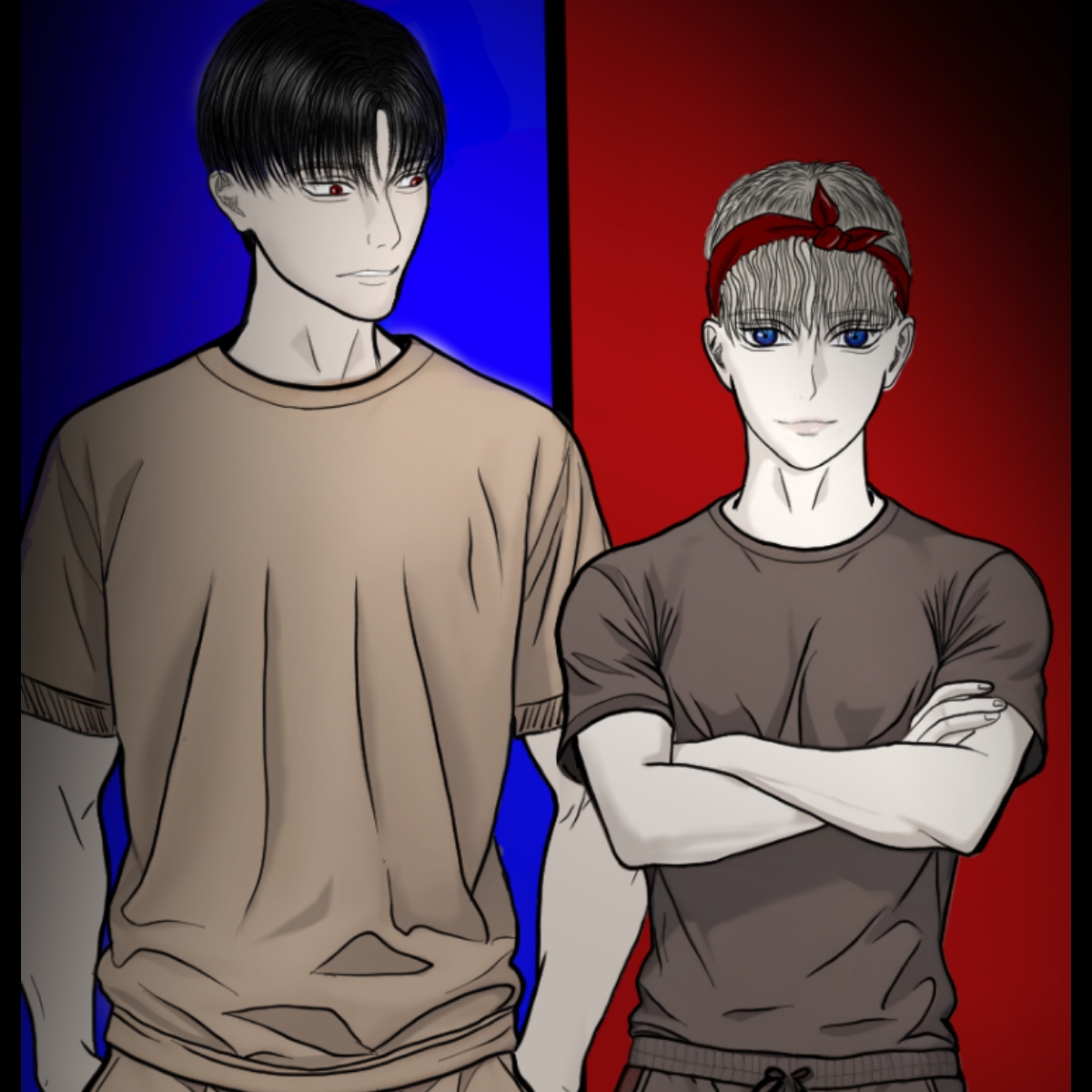 Red & Blue {BL} | WEBTOON