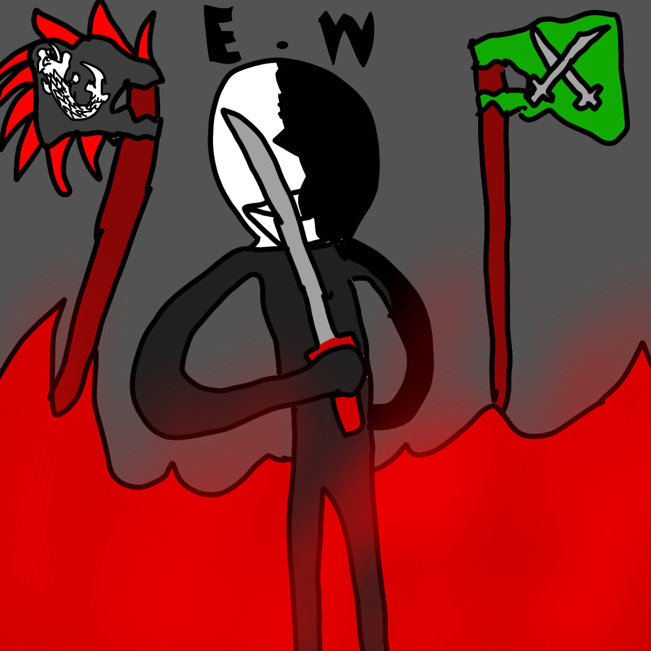 Stickman-emperor's war | LINE WEBTOON