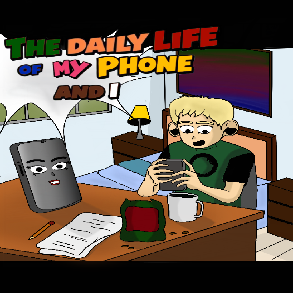 The Daily Life Of My Phone And I | WEBTOON