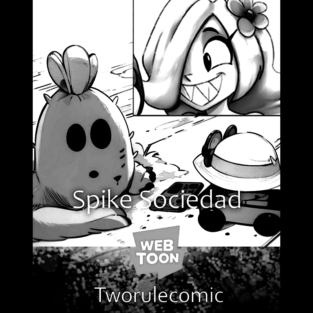 Spike Sociedad - comic blanco/negro | WEBTOON