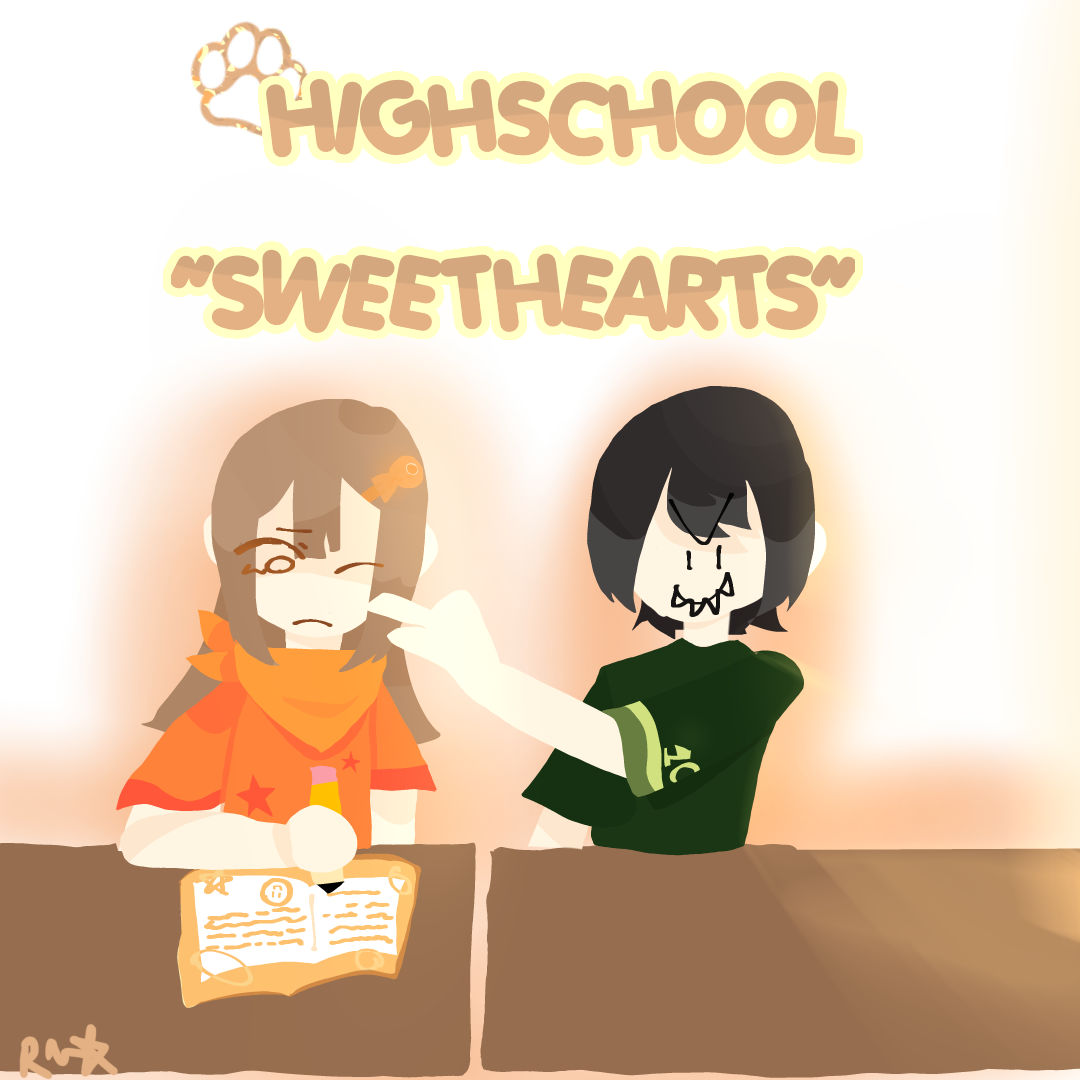 High school “sweet hearts” | WEBTOON