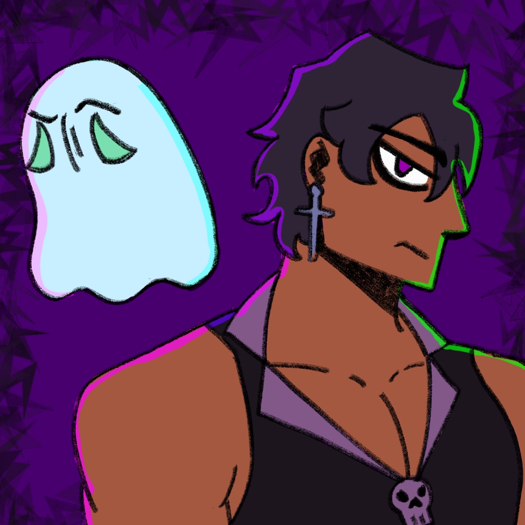 Ghosti and Grim | WEBTOON