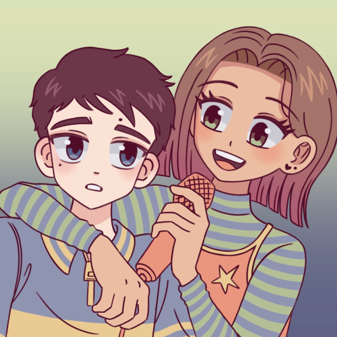 His music taste | WEBTOON