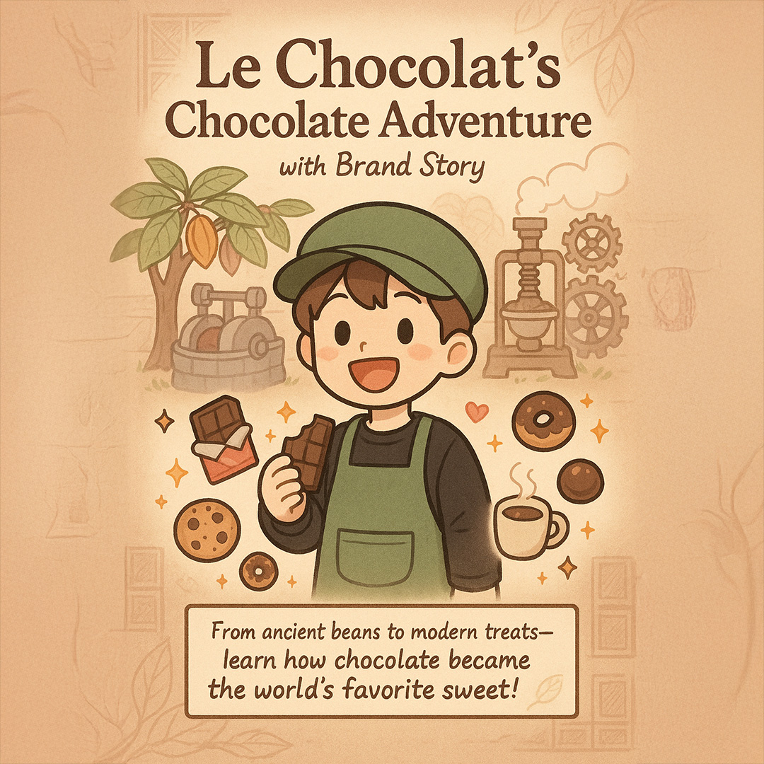 Le Chocolat's Chocolate Adventure with Brand Story | WEBTOON