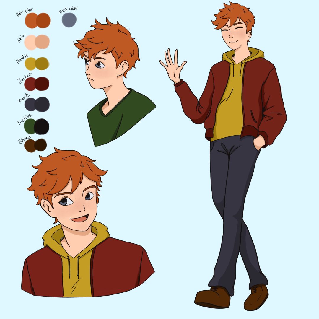 Austin Brooks (school project) | WEBTOON