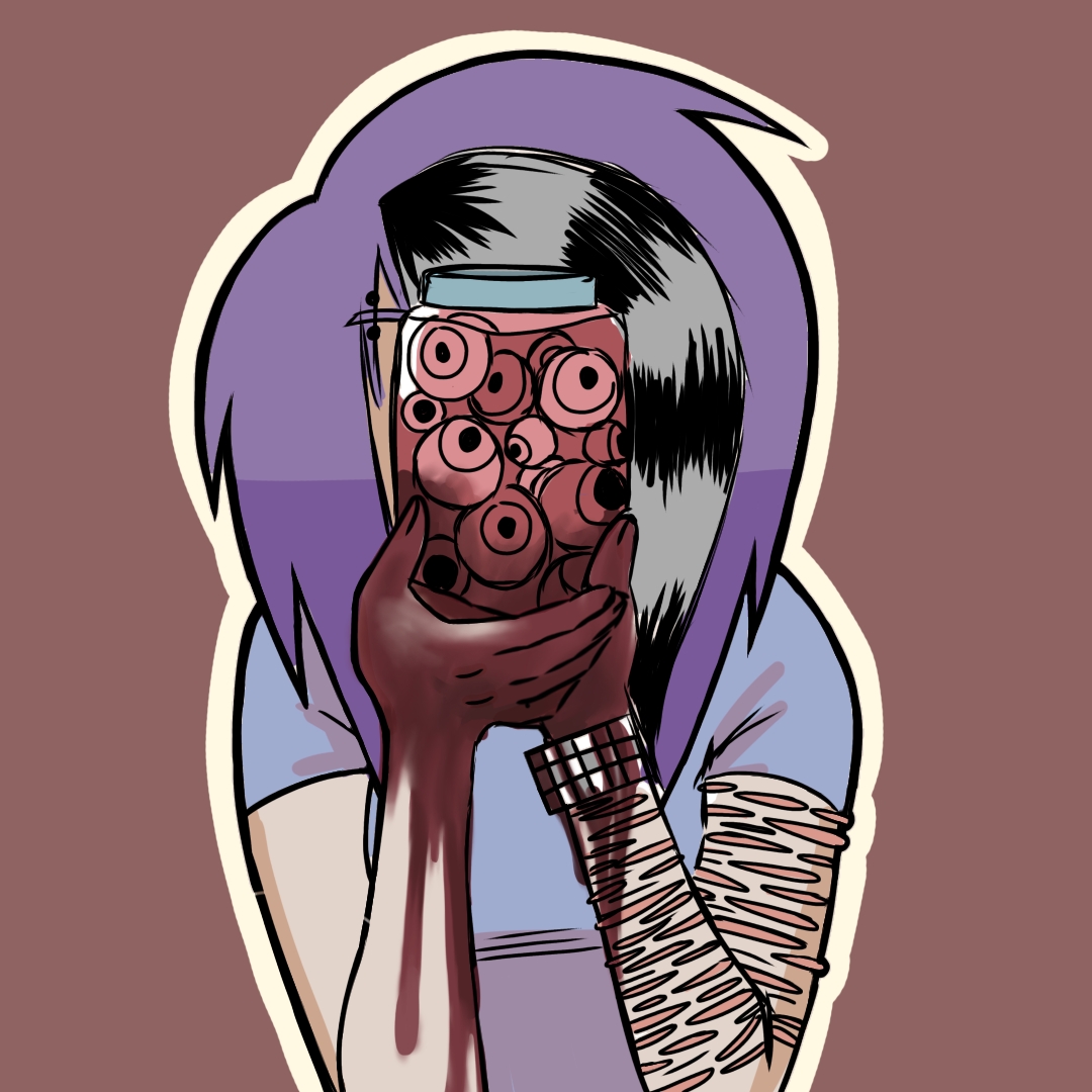 a step-by-step guide on how to gouge out your eyes | WEBTOON