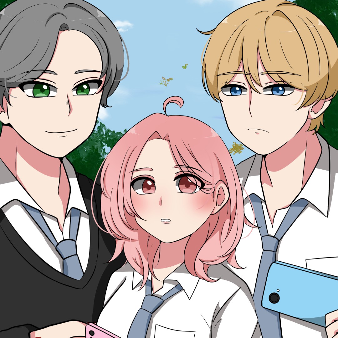 Red String Across The Screen | LINE WEBTOON