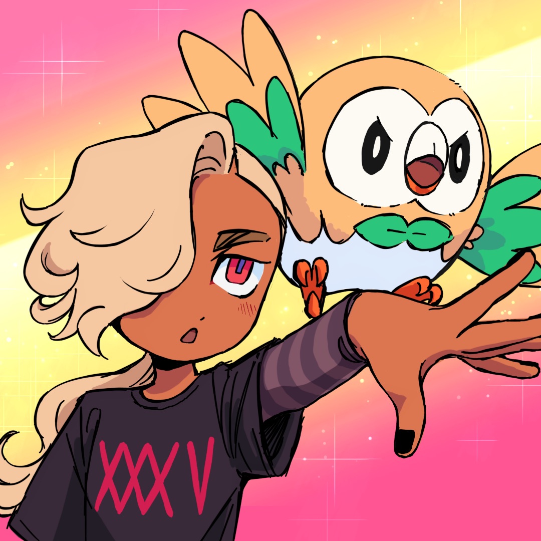 Pokémon Sun But The Protagonist Is This Emo Girl | WEBTOON