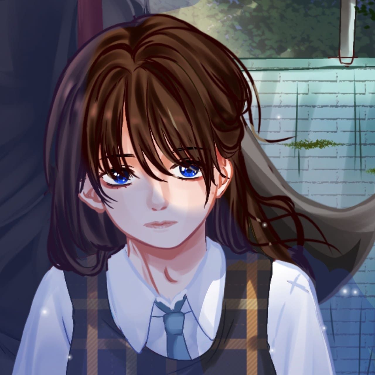 Between us Blue and Red | LINE WEBTOON