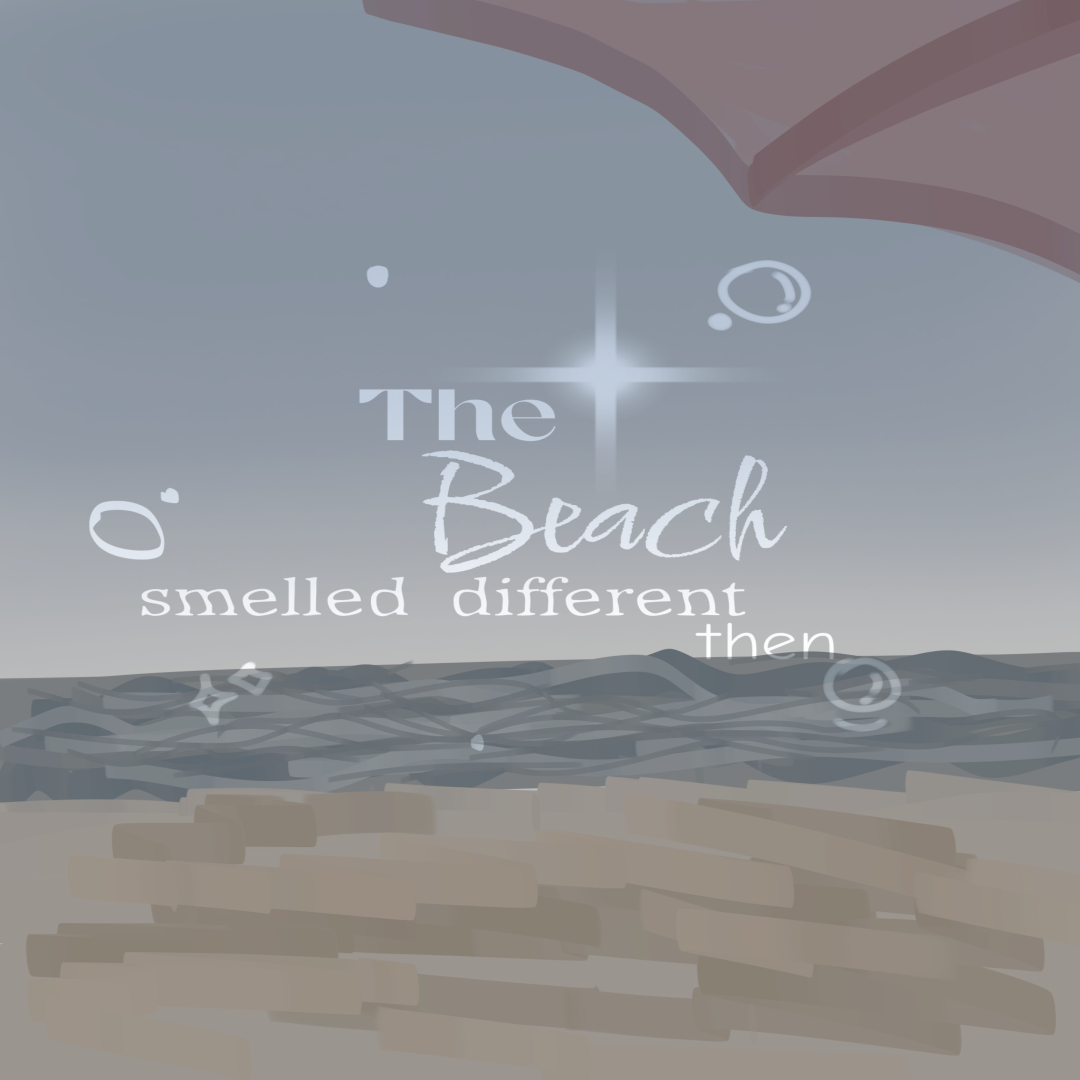 The beach smelled different then. | WEBTOON