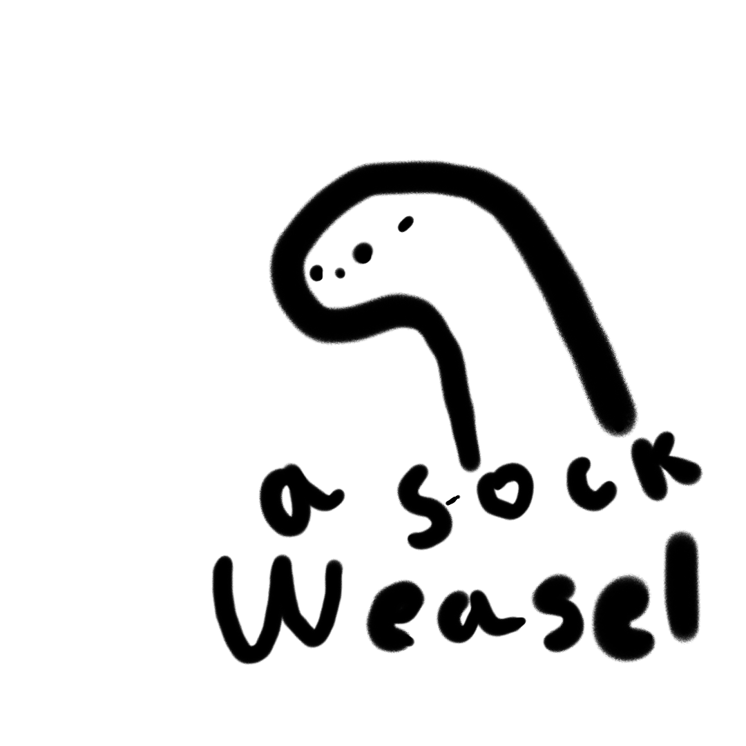 a sock weasel | WEBTOON