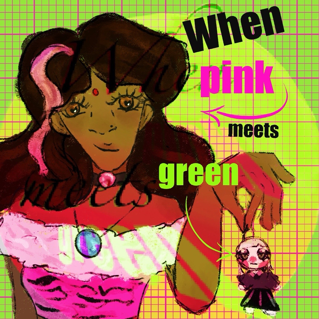 When pink meets green(GL) | WEBTOON