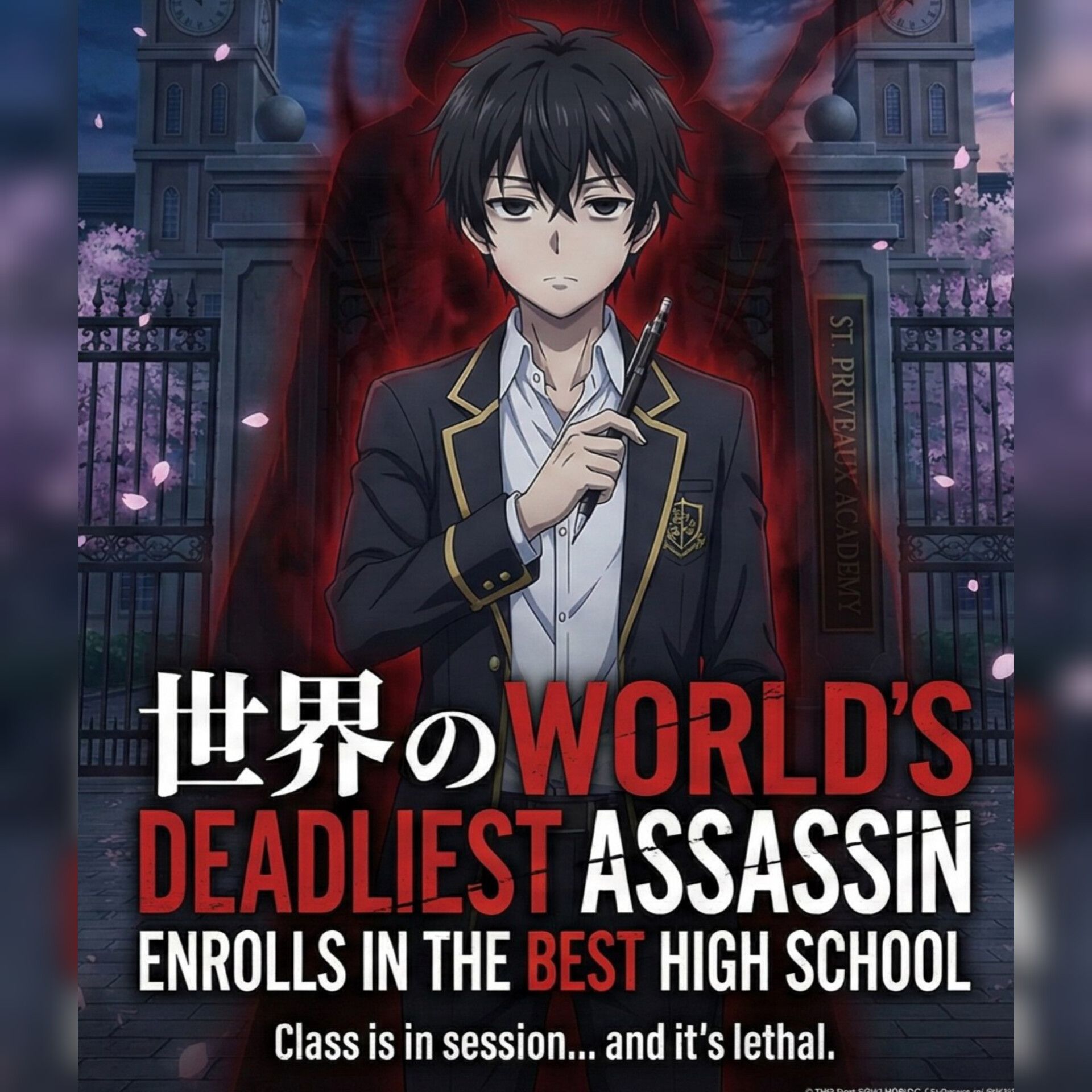 Worlds deadliest assasin gets enrolled in school | WEBTOON