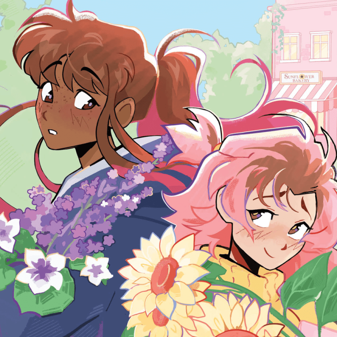 Sunflowers and Lavender | WEBTOON
