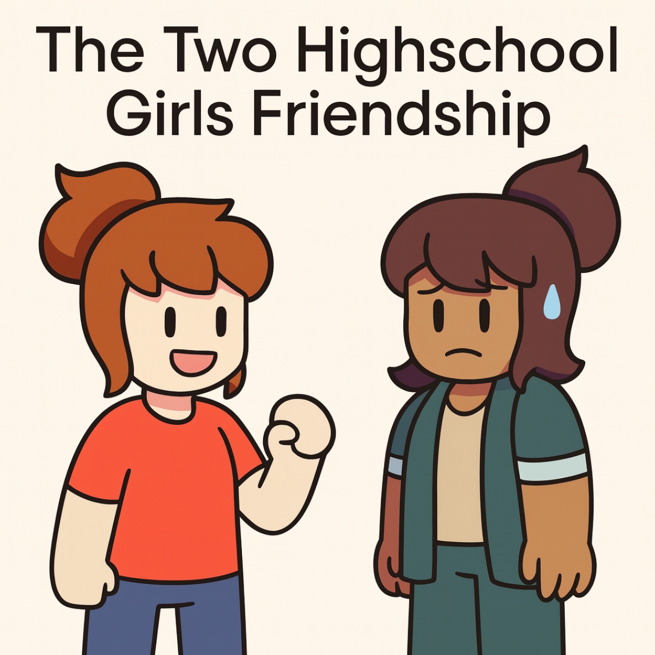 The Two Highschool Girls Friendship | WEBTOON