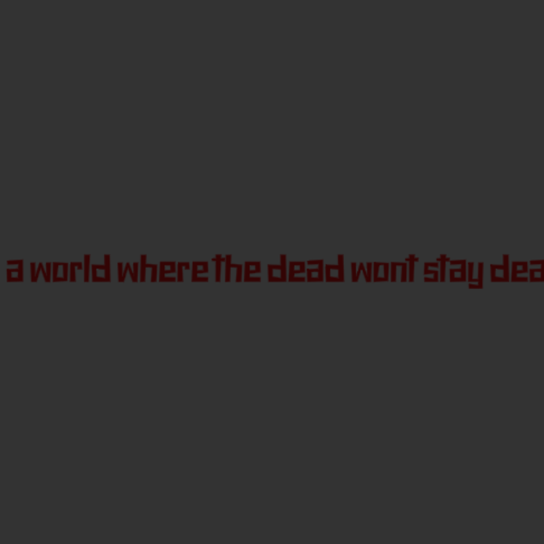 My Life In A World Where The Dead Wont Stay Dead | WEBTOON