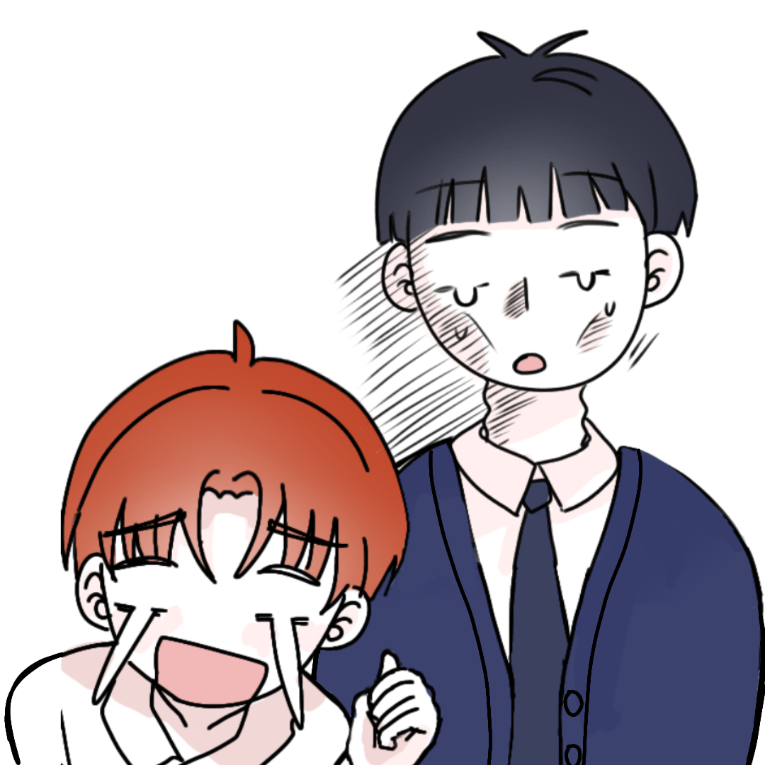 Surviving School With This Guy | WEBTOON