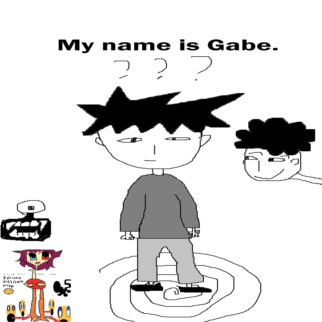 my name is Gabe?! | WEBTOON