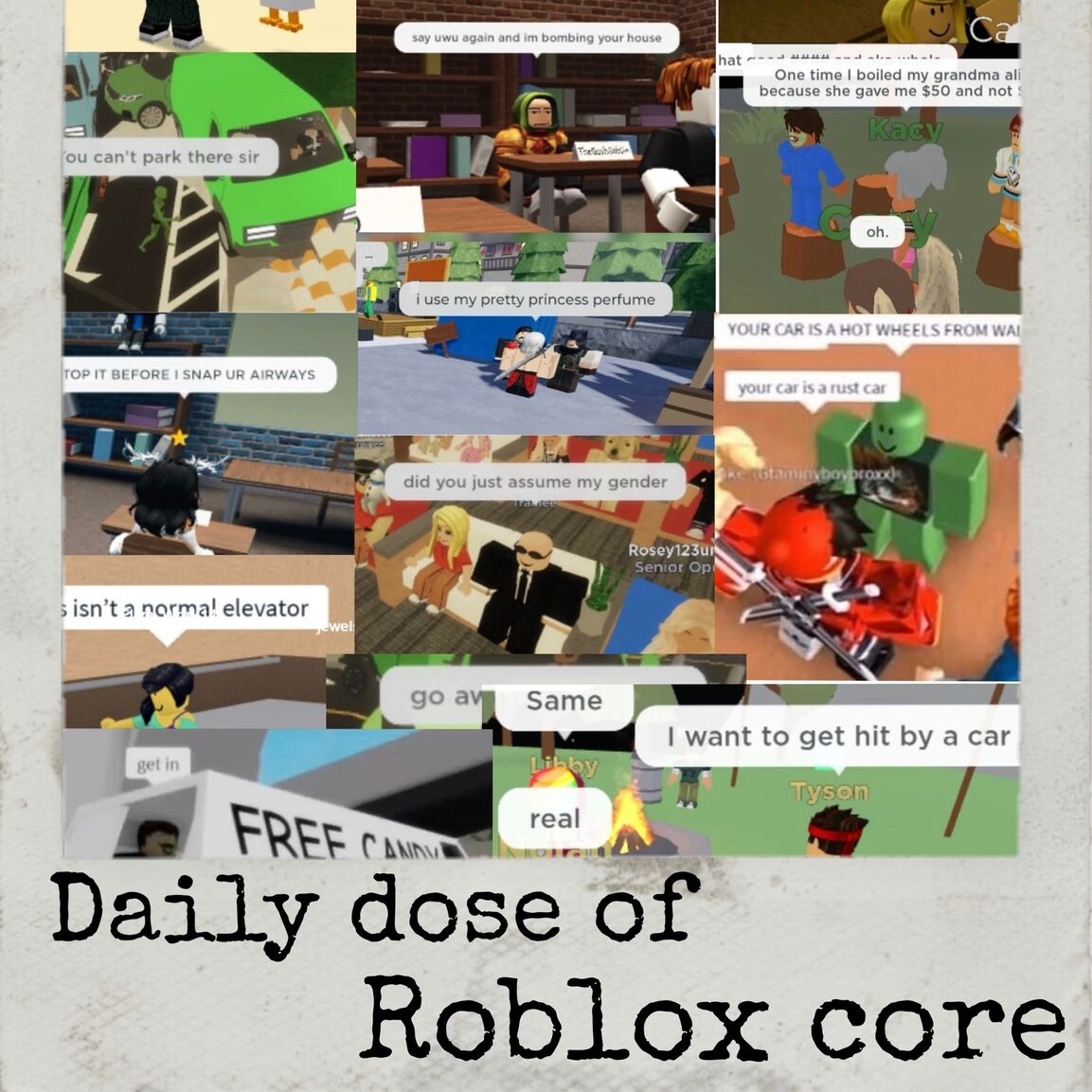 Daily dose of Roblox core | WEBTOON