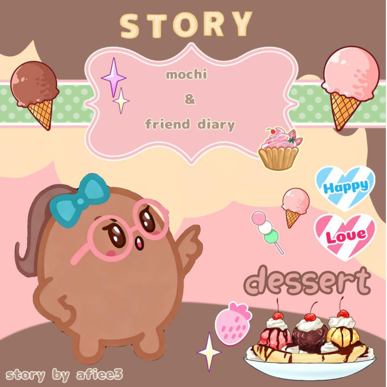 mochi&friends diary | LINE WEBTOON