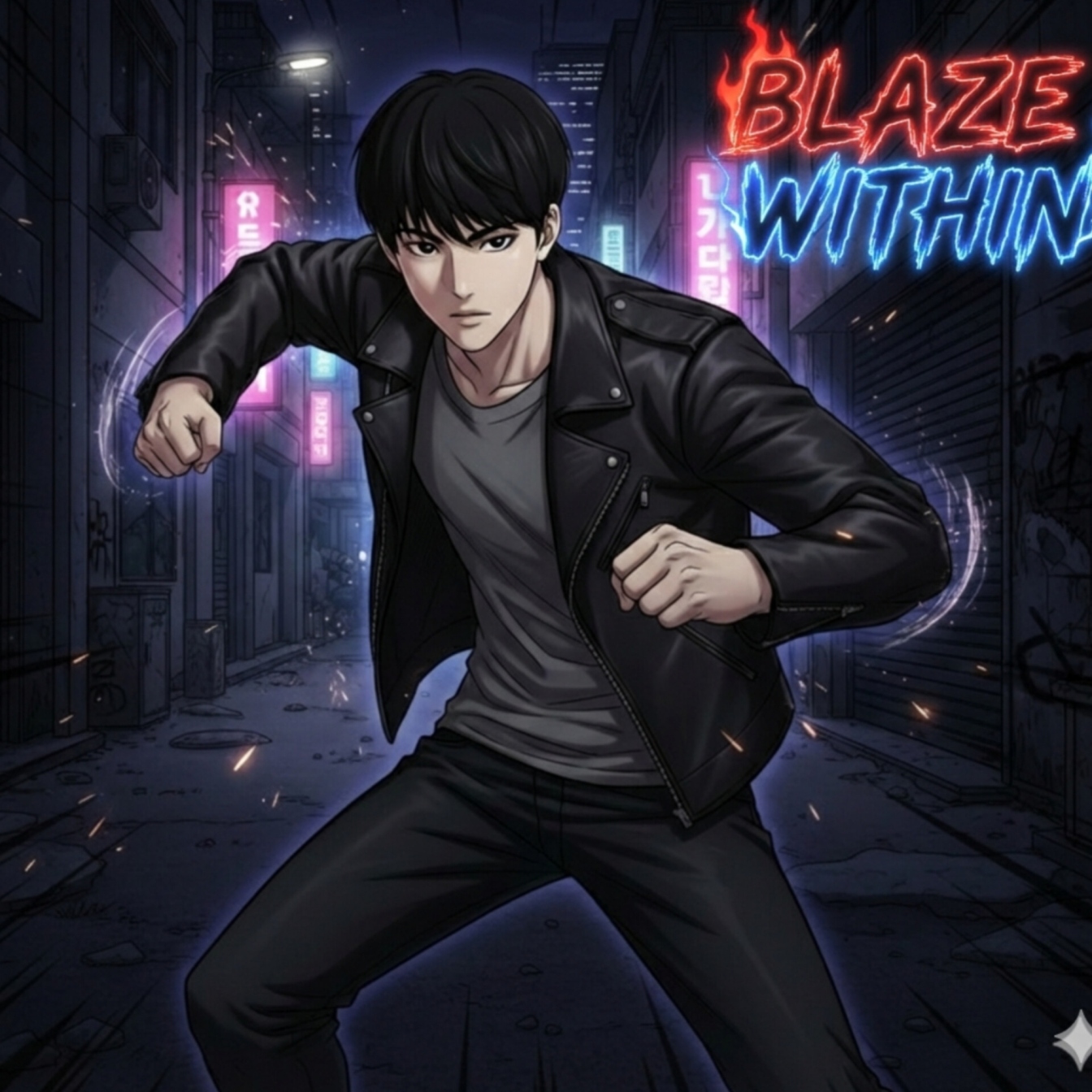 Blaze Within Webtoon