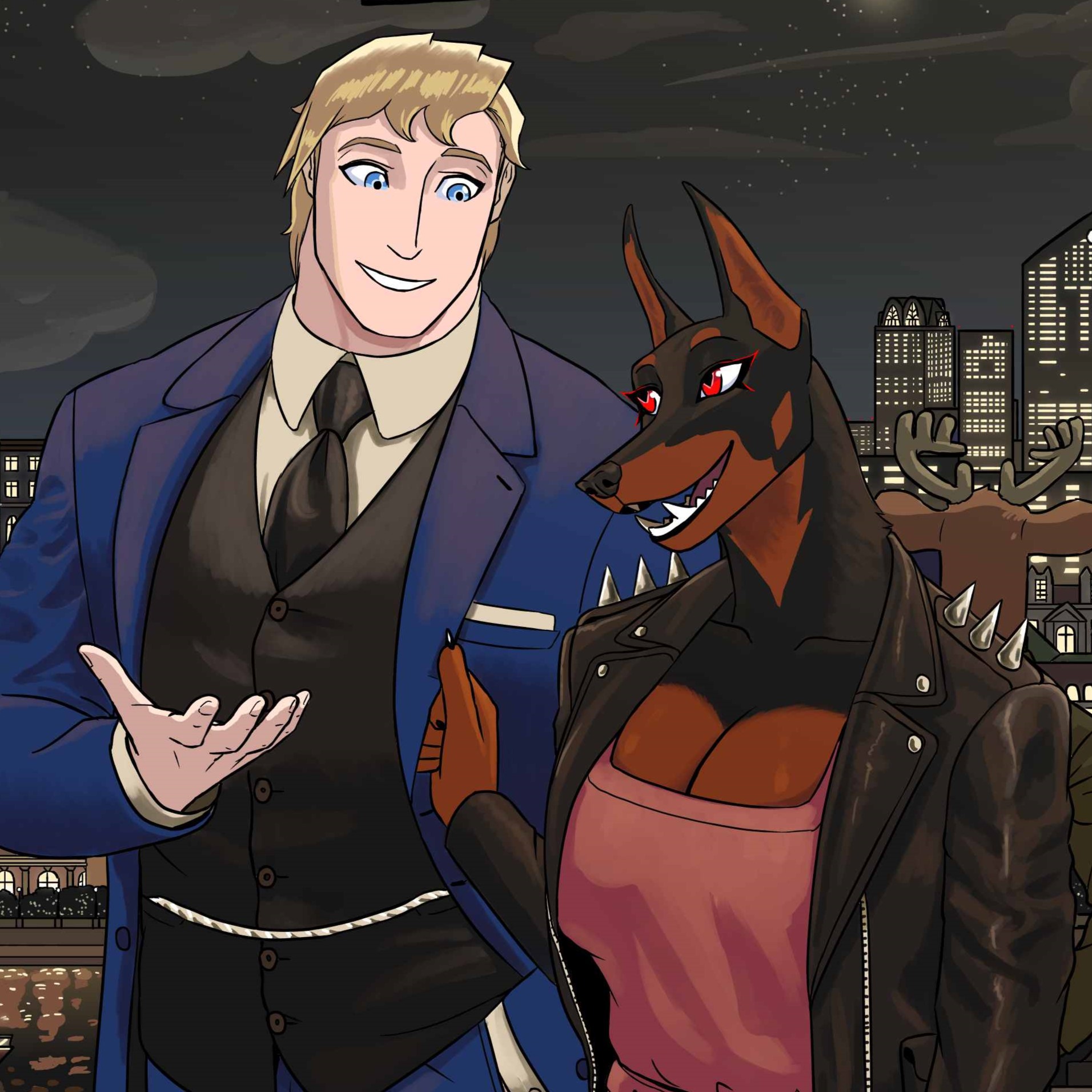 Andrew and Helga (A furry x human comic) | WEBTOON
